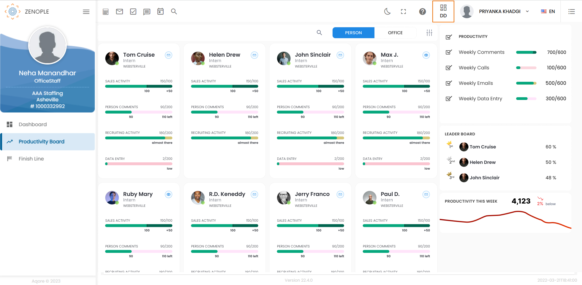 Aqore: Unlocking Productivity | Unleash Your Team's Potential