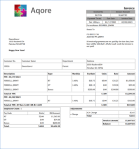 Aqore: Invoice & AR - Simplify Finances, Boost Cash Flow